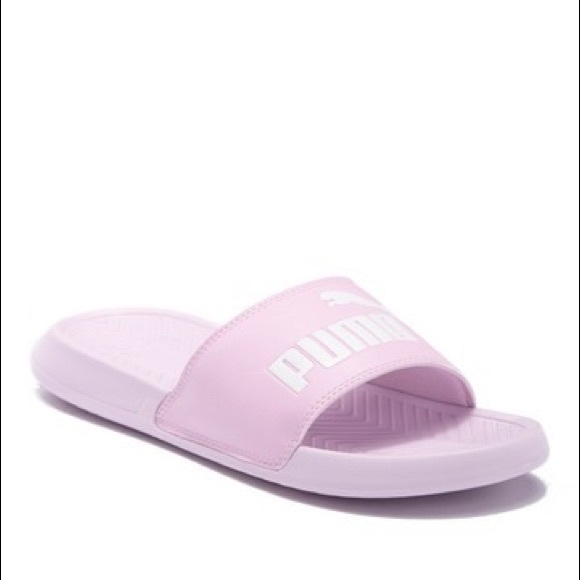 Puma | Shoes | Puma Popcat Slide Sandal Purple New | Poshmark